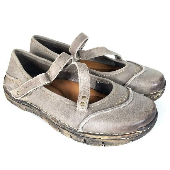 Earth | Shoes | Earthshoes Kalso Nexus Dark Oatmeal Leather Mary Jane ...